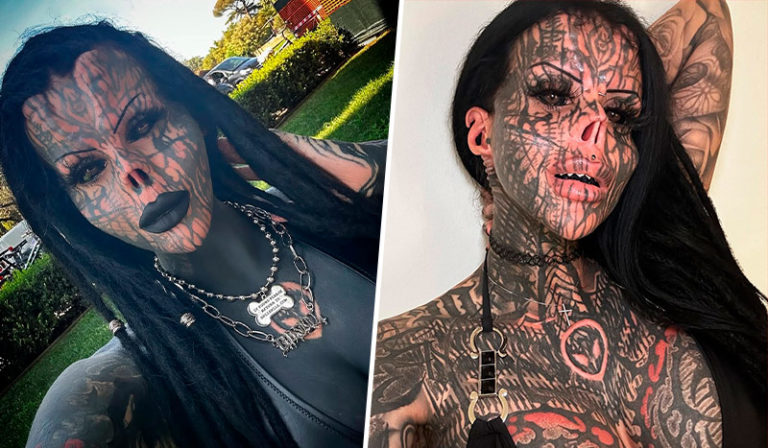 Внешность уникальной модели до того, как она решилась на серьезные ...